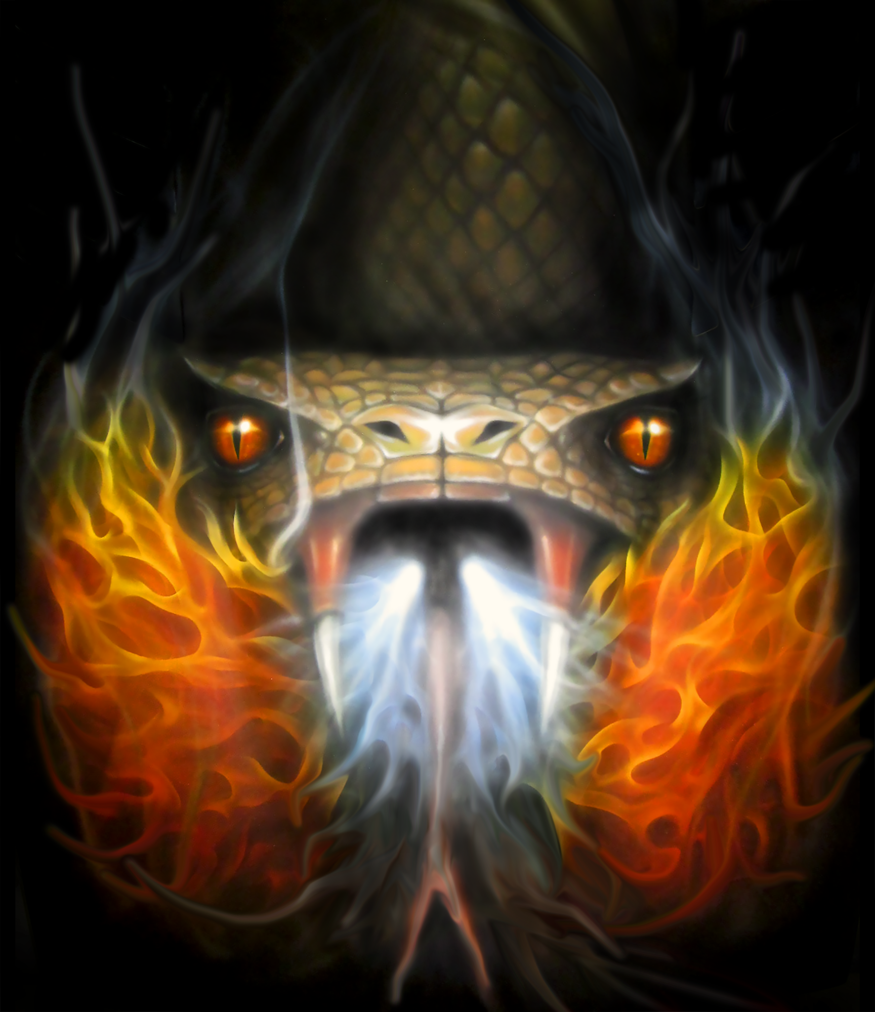 Fire Breathing Viper Animated | Shylo Love